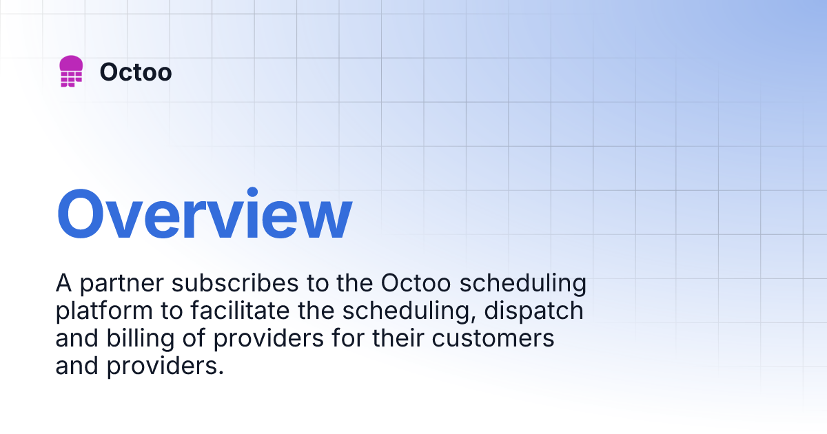 Overview | Octoo
